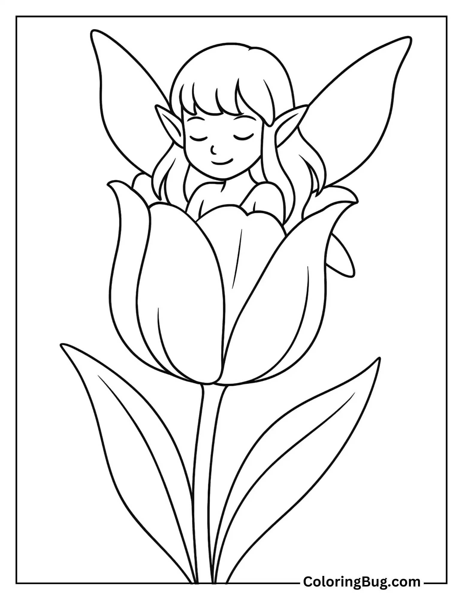 52 Fairy Coloring Pages (Free Printable PDFs)