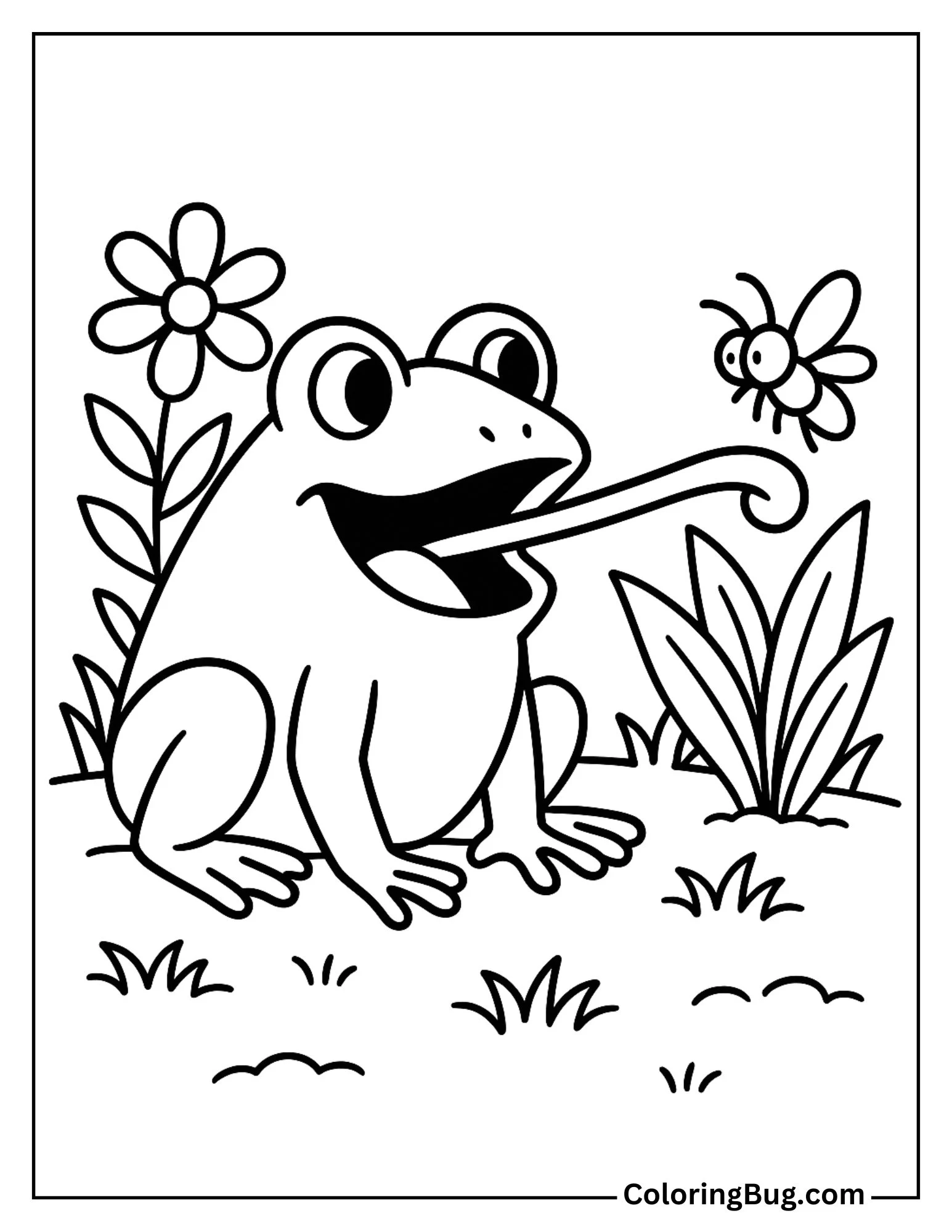 40 Frog Coloring Pages (Free Printable PDFs)