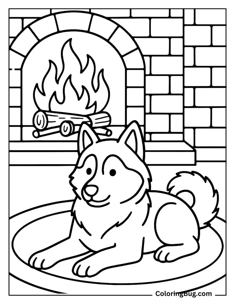 30 Husky Coloring Pages (Free Printable PDFs)