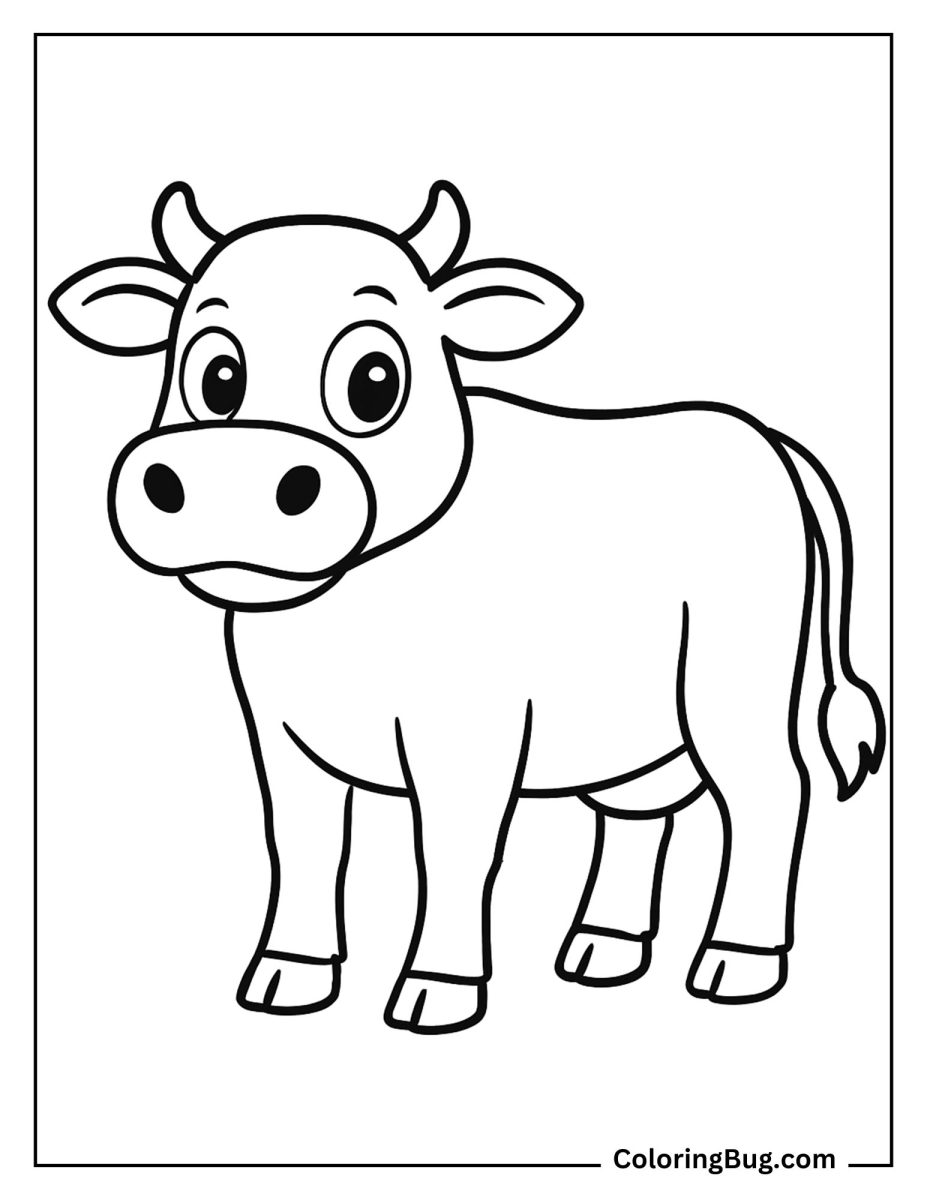 90+ Cow Coloring Pages (Free Printable PDFs)