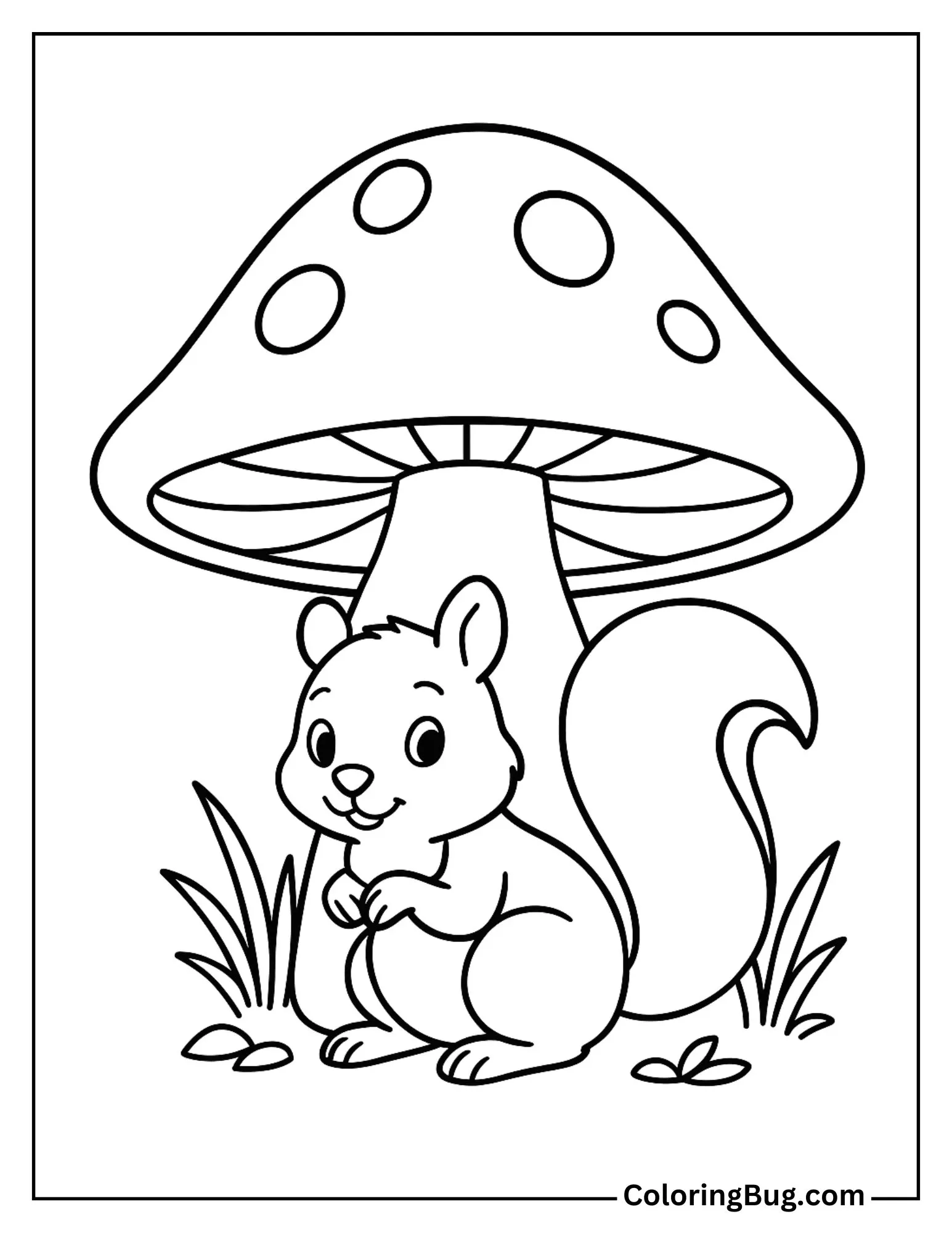 48 Squirrel Coloring Pages (Free Printable PDFs)